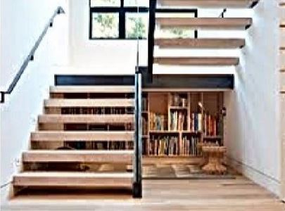 Great ideas to fill that space underneath your staircase! - Coastal ...