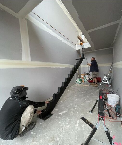 WBuild and the Steel Central Stringer - Coastal Staircases